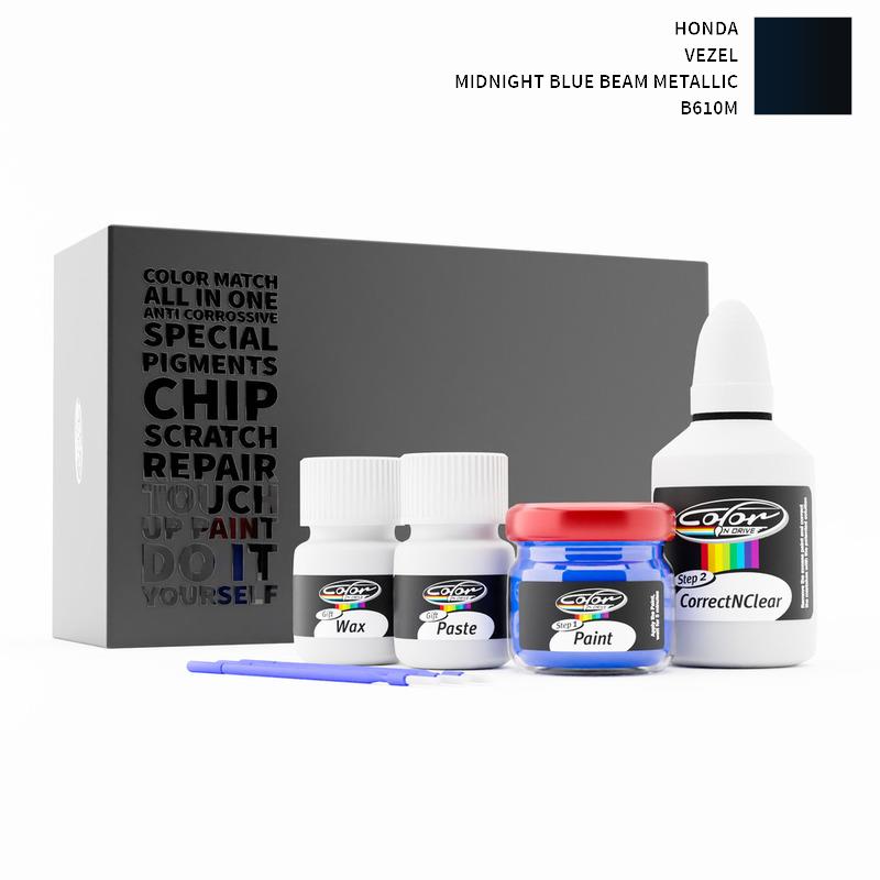 Honda Vezel Midnight Blue Beam Metallic B610M Touch Up Paint Kit ...