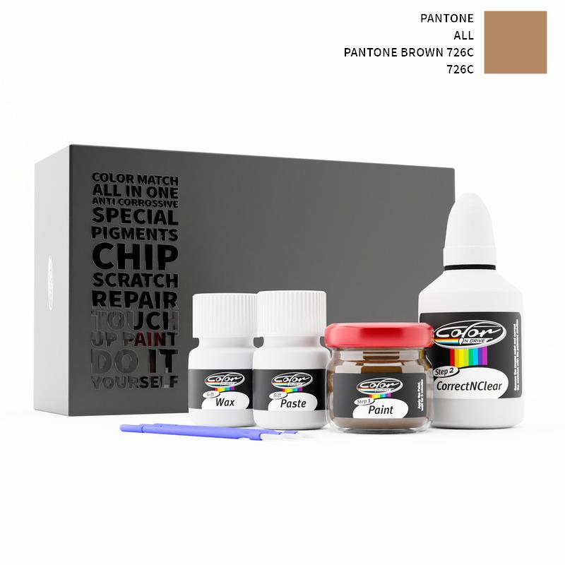 Pantone ALL Pantone Brown 726C 726C Touch Up Paint Kit | Pantone Touch ...