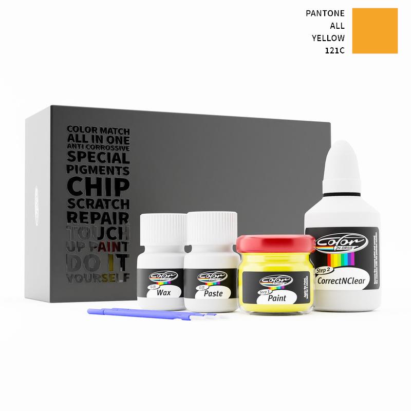 Pantone ALL Yellow 121C Touch Up Paint Kit | Pantone Touch Up Paint ...