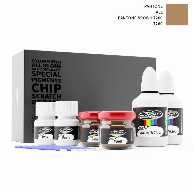 Pantone ALL Pantone Brown 726C 726C Touch Up Paint Kit | Pantone Touch ...