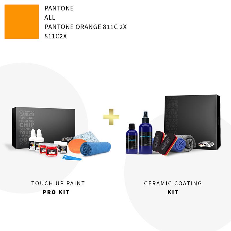 Pantone ALL Pantone Orange 811C 2X 811C2X Touch Up Paint Kit | Pantone ...